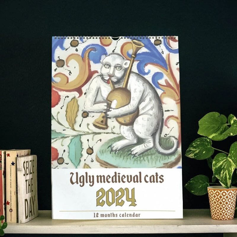 2024 Weird Medieval Cats Calendar – Dodorado us