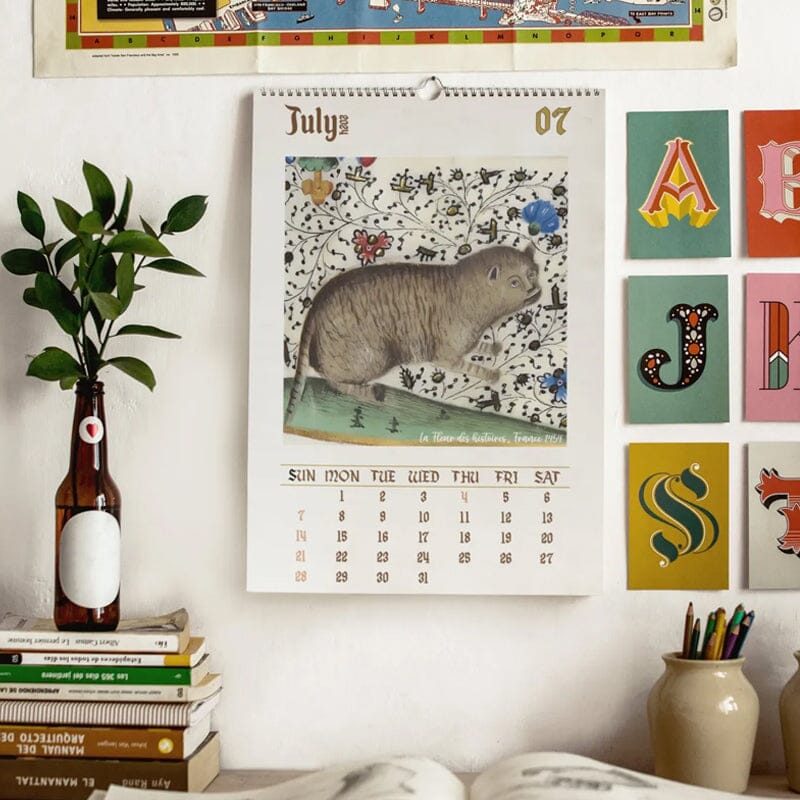 2024 Weird Medieval Cats Calendar – Dodorado us
